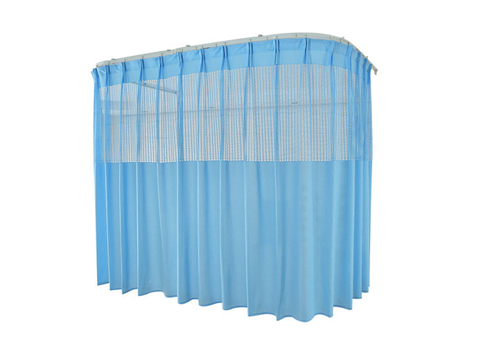 Tenda del cubicolo dell'ospedale montata soffitto con i sistemi di ...